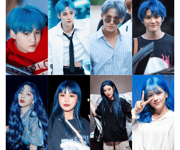 The Ultimate List Of 30+ K-Pop Idols Who SLAY Blue Hair – Kpop Exchange