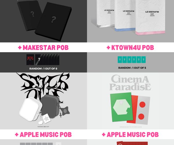 What is a Pre-Order Benefit or POB? – Kpop Exchange