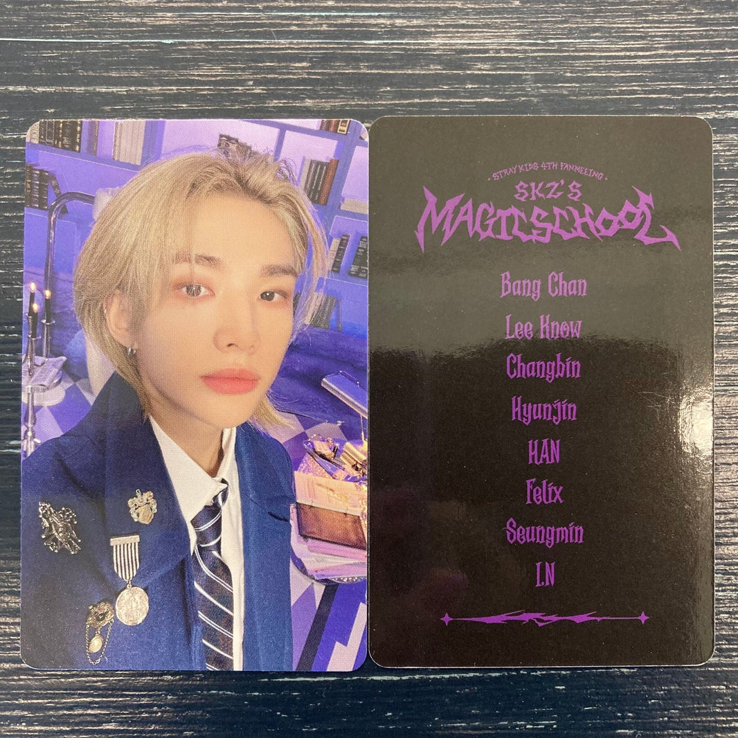 Stray Kids [4th Fanmeeting SKZ'S MAGIC SCHOOL] Pre-Order Benefit Photo ...