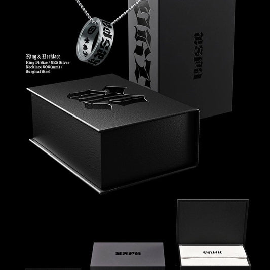 aespa Dirty Crew Ring – Official Limited Edition Jewelry Set (925 Silver + Photocards) – Kpop ...