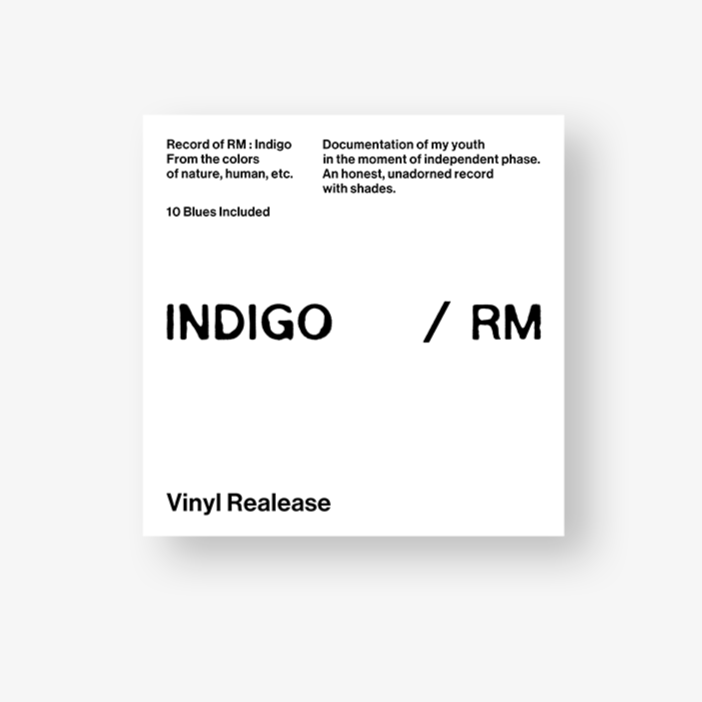 RM - Indigo Vinyl LP – Kpop Exchange